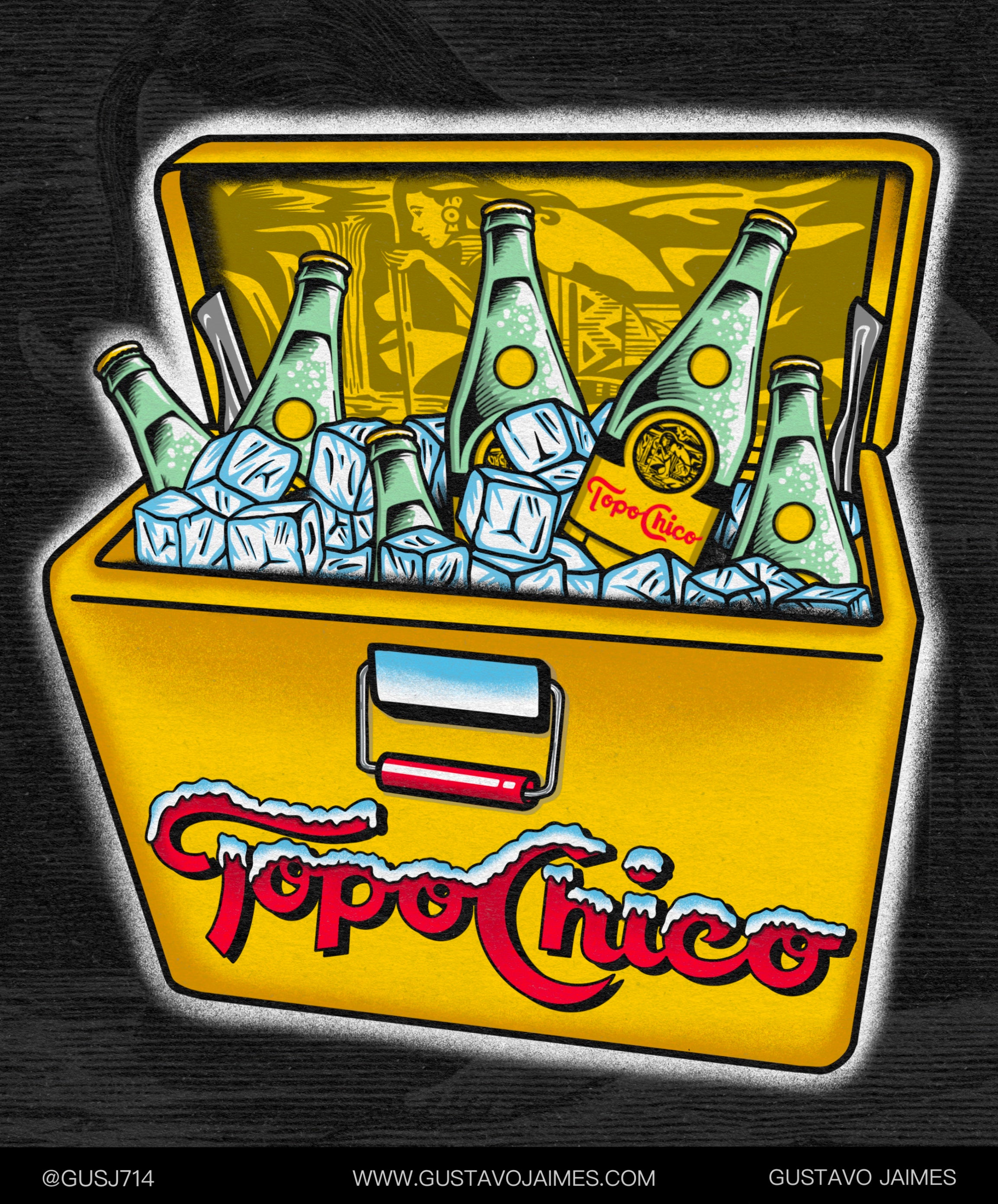 Topo Chico Font Topo Chico Sparkling Water, Lime With Mint Extract